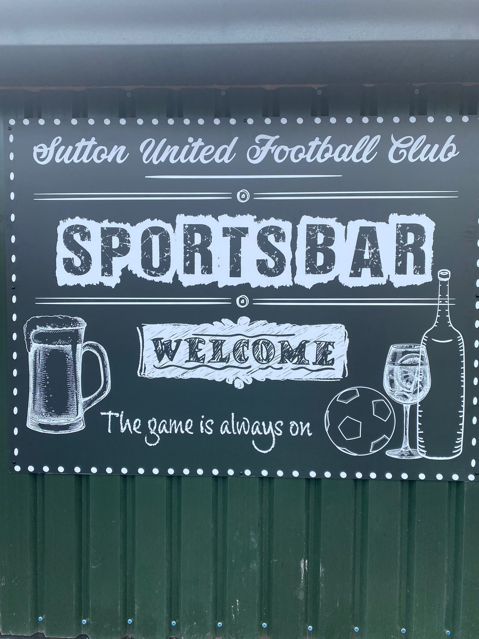Sutton United Open the Coleshill Road Stadium! - Sutton United Football ...